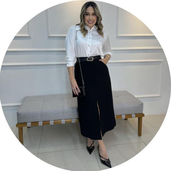 Saia mídi – Stylles Modas